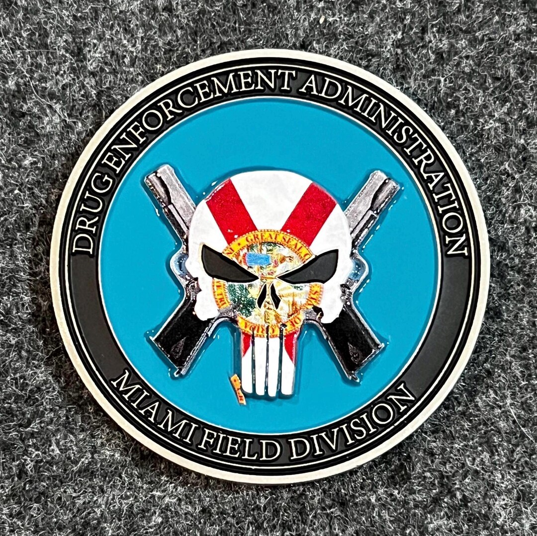 DEA Jacksonville Florida Challenge Coin - Etsy