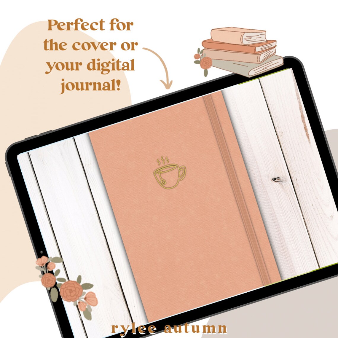 Digital Journal Cover Stickers Digital Sticker Sheet - Etsy Canada