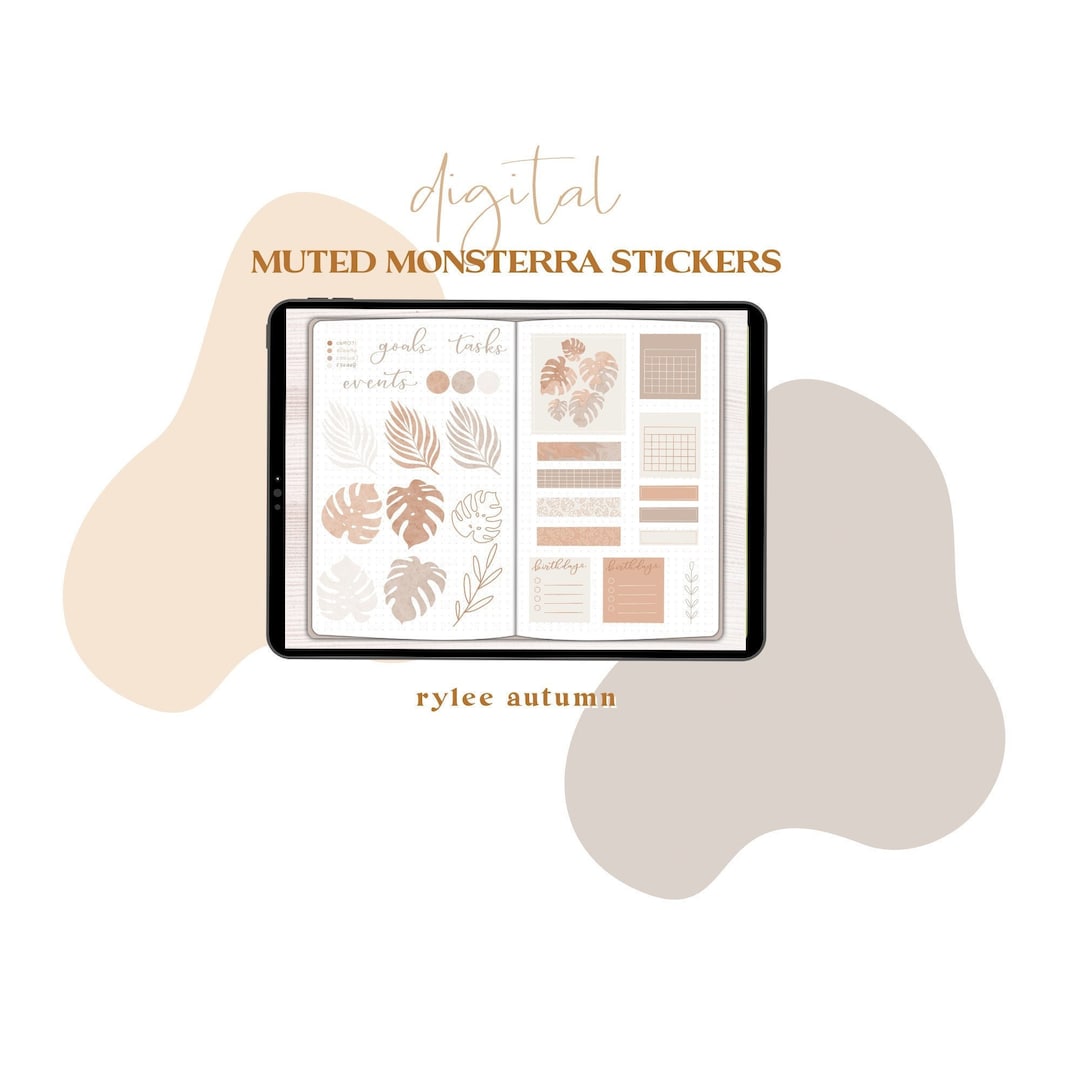 Digital Journal Stickers | 2022 Digital Sticker Sheet | Digital Planner ...