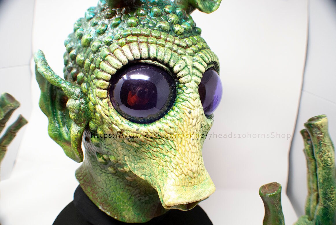 Greedo Star Wars Rodian Latex Mask Cosplay Prop | Etsy