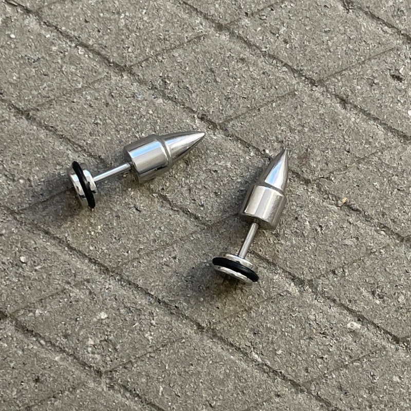 Bullet Earrings - Etsy