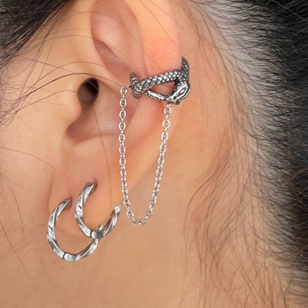 Snake Ear Cuff - Etsy