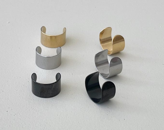 Urban Man Ear Cuff, Copper, Large, No Holes, Ear Cuff Earring,cuff Earring,ear Wrap,no Piercing ...