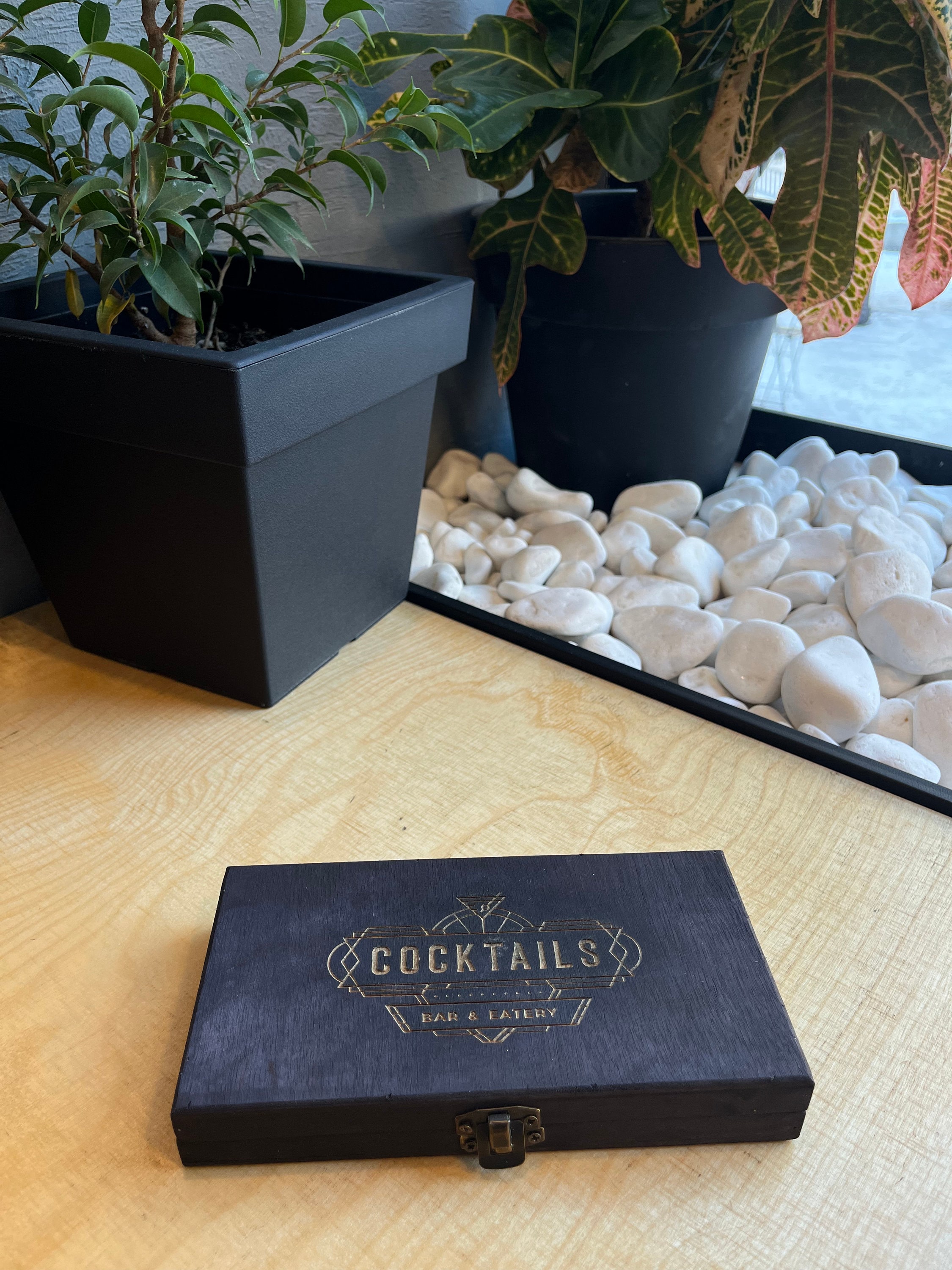 Engraved Wooden Check Presenter Box: Restaurant Bill Holder - Etsy