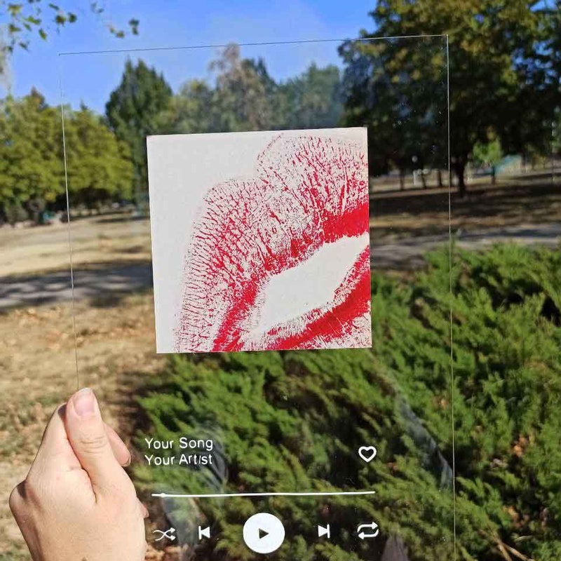 Custom Glass Album Cover - Etsy