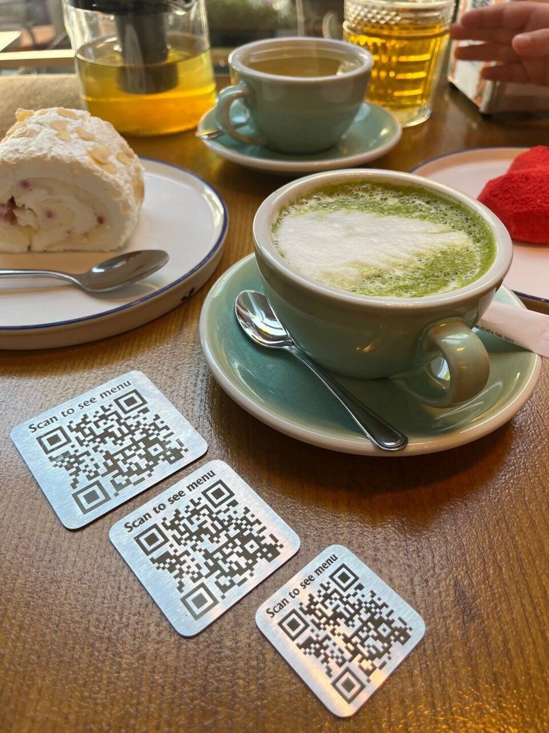 Metal QR Code for Bar Menu, Scan to Pay Sign, QR Business Card ...