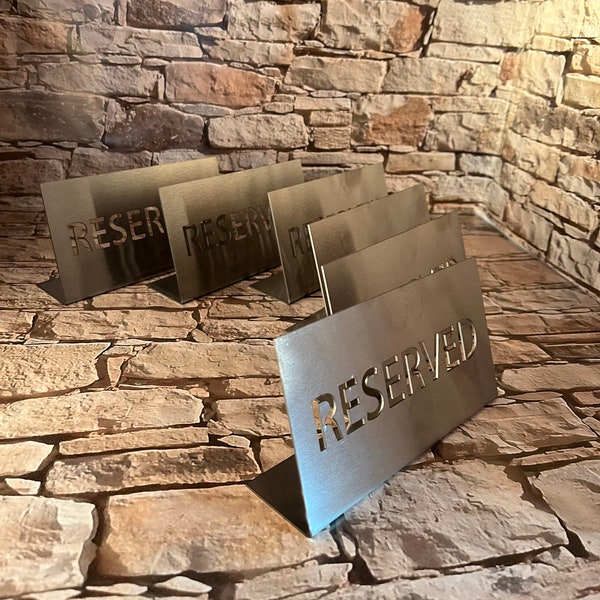 Reserved Seat Sign - Etsy