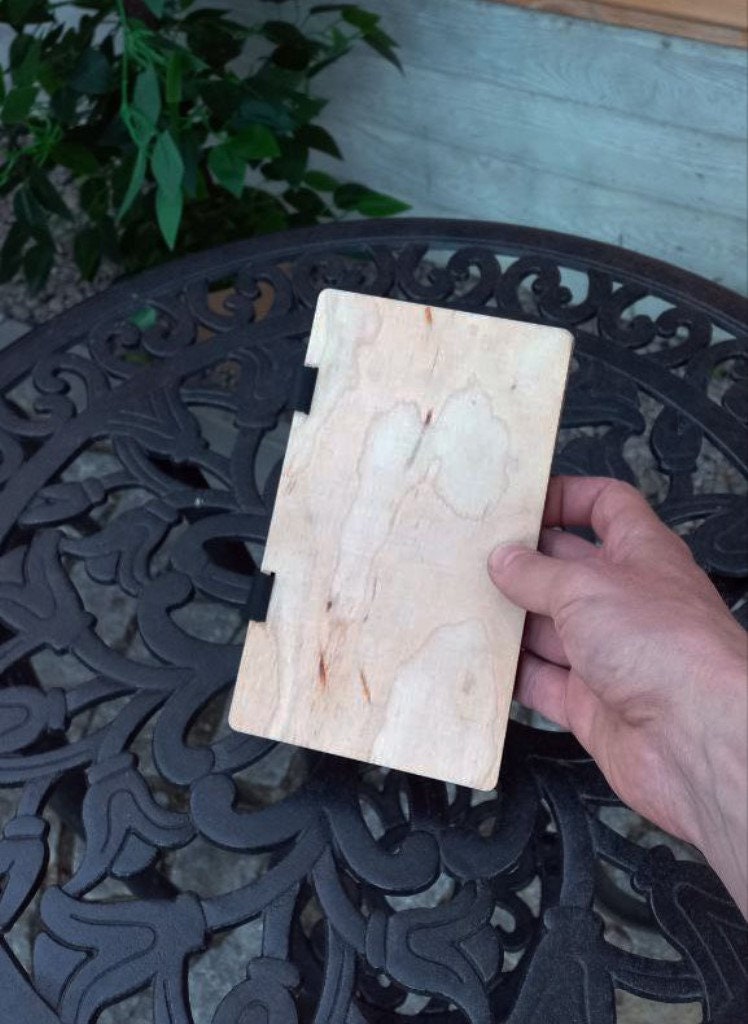 Personalized Check Holder, Wood Check Presenter, Custom Check Holder ...