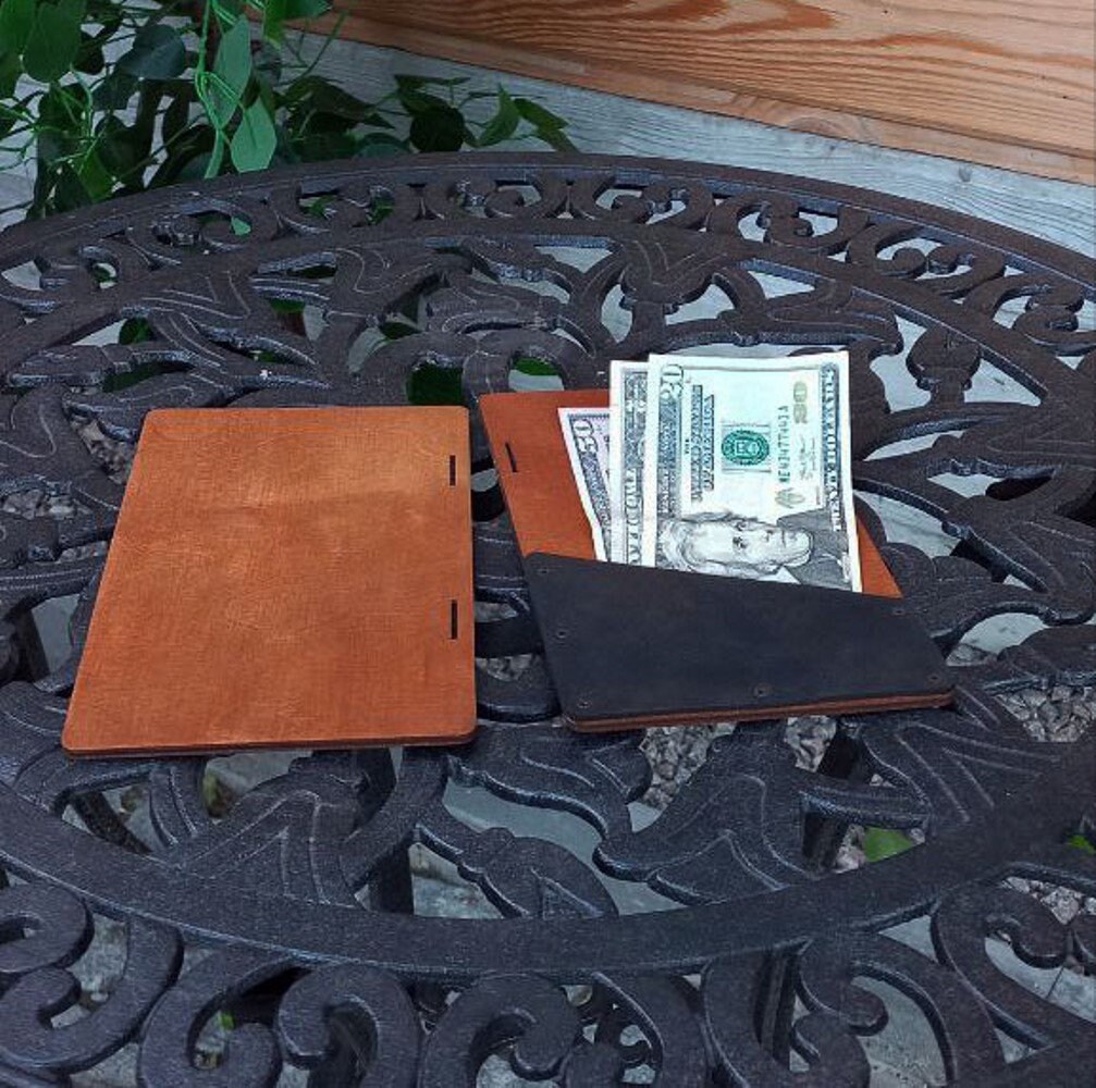 Personalized Check Holder, Wood Check Presenter, Custom Check Holder ...