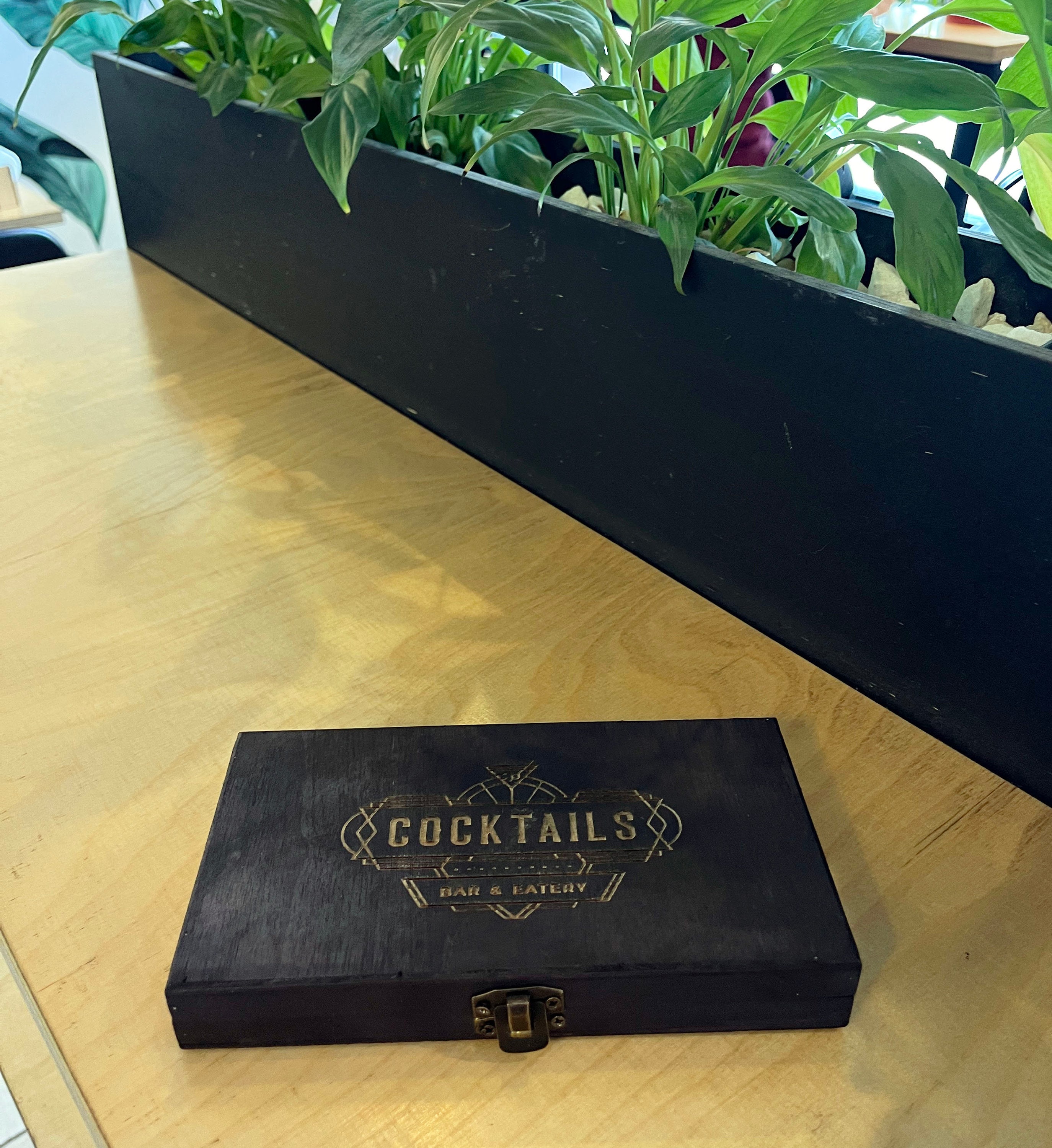 Engraved Wooden Check Presenter Box: Restaurant Bill Holder - Etsy