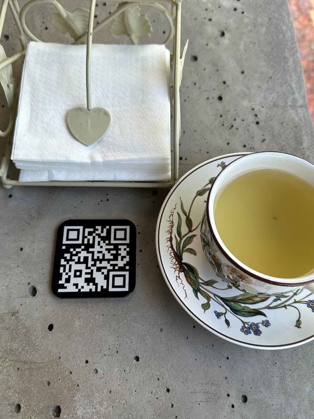 QR Code for Bar Menu, QR Business Card, Stainless Steel Qr Sign, Scan ...