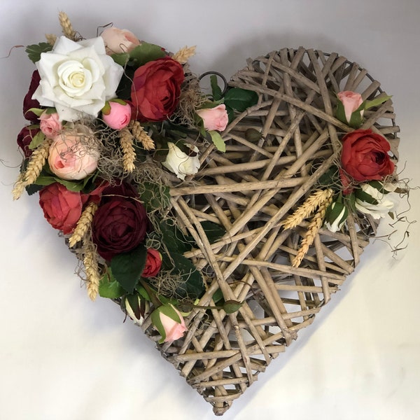 Wicker Heart - Etsy UK