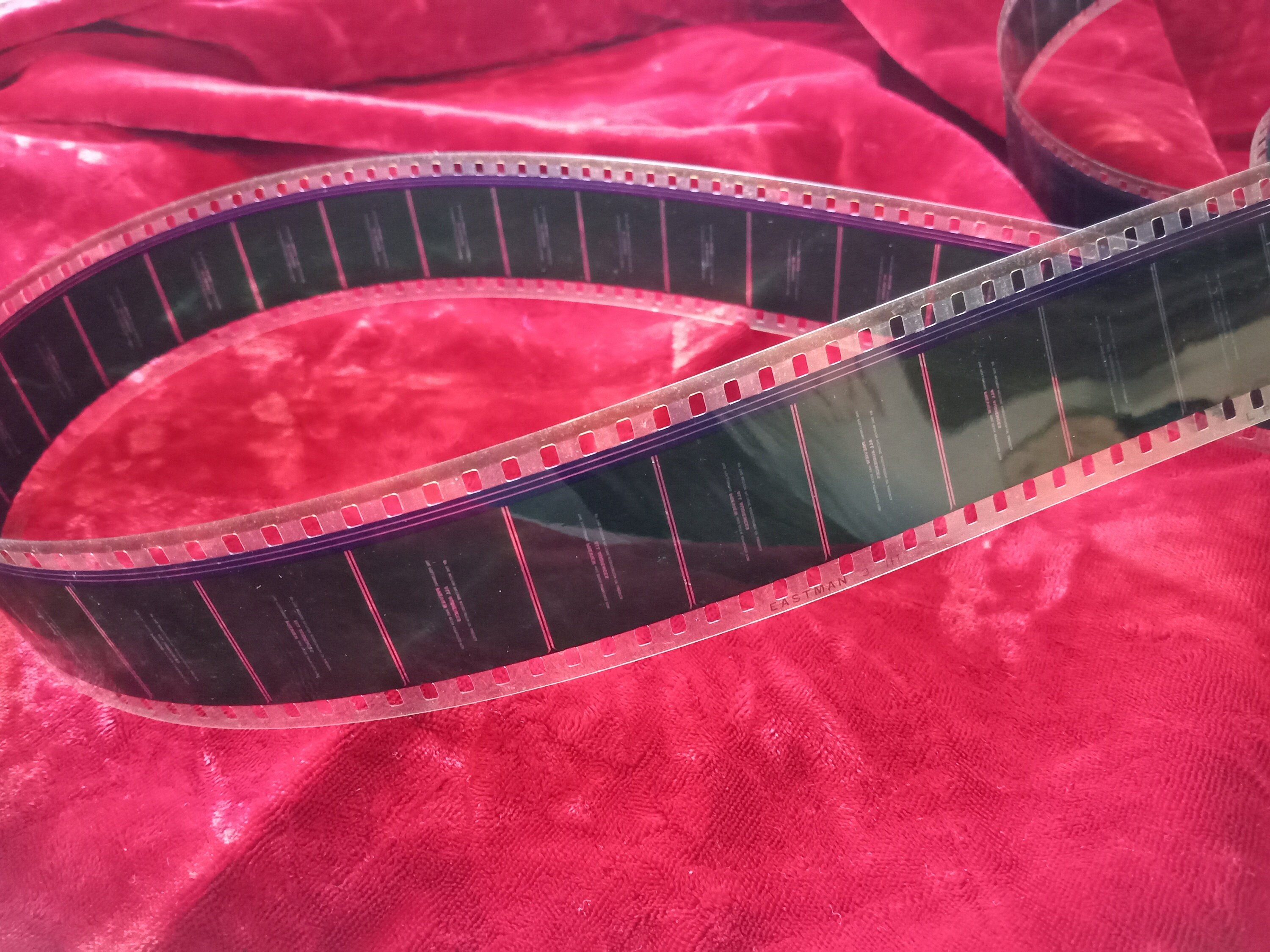 5 Yards 35mm COLOR Movie Film 15 Feet of Processed 35 Mm Film/hollywood ...