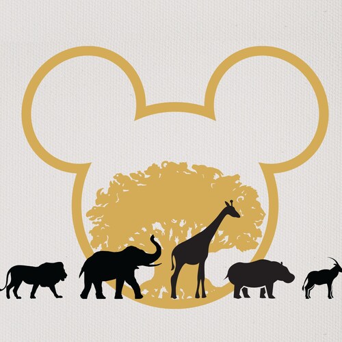 Tree of Life Animal Kingdom Digital File Download / SVG / PDF - Etsy