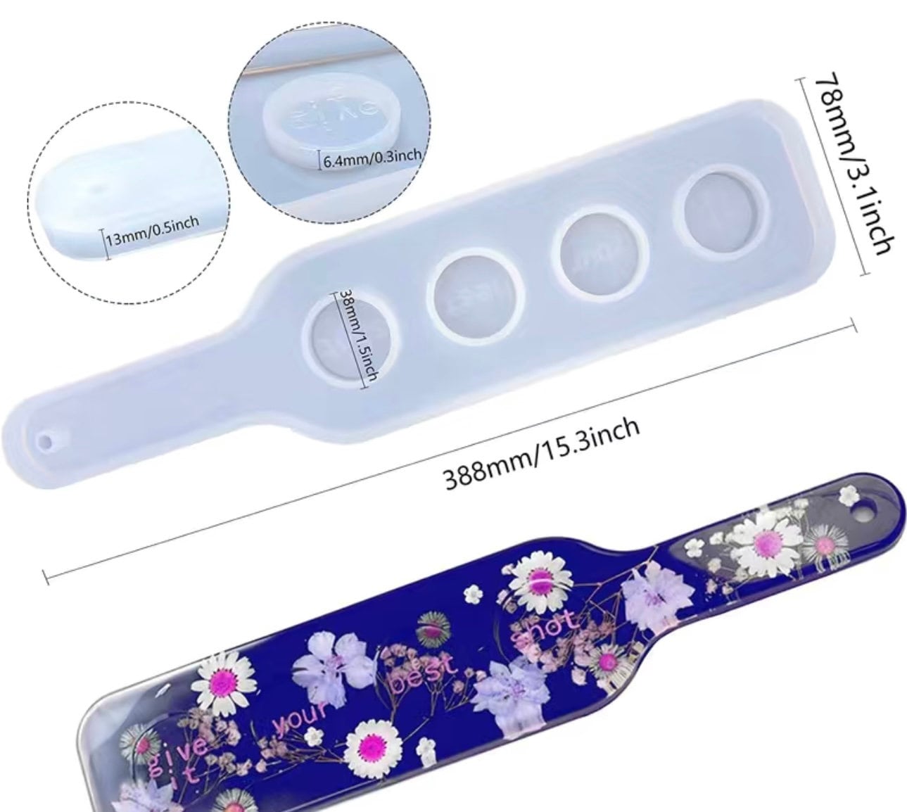 Shot Glass Resin Tray Holder Mold - Etsy