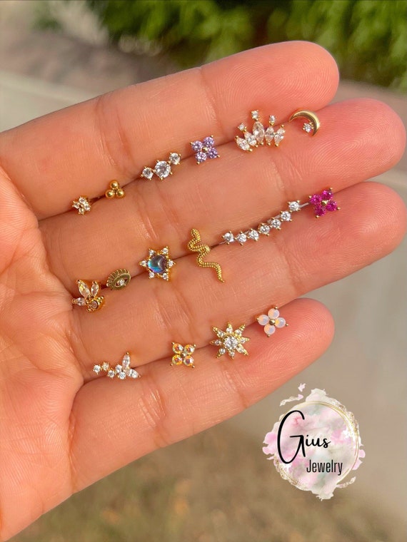 Golden Piercing in Stainless Steel - Etsy