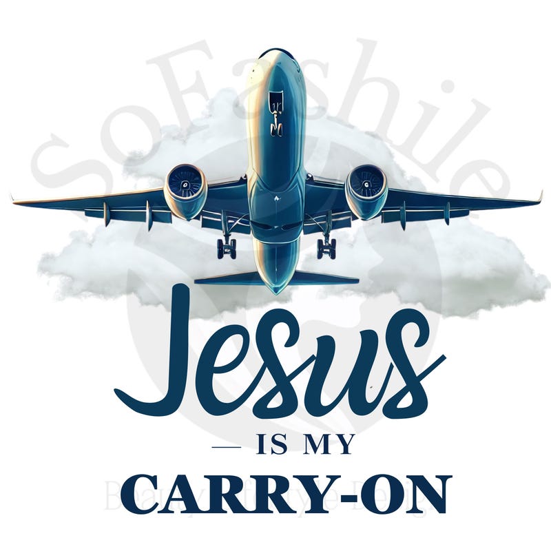 Jesus Airplane - Etsy
