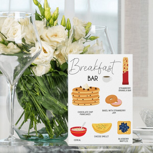 Breakfast Bar - Etsy