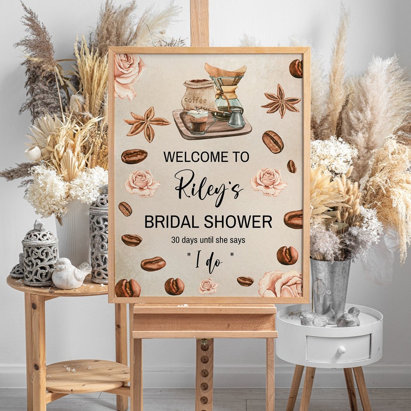 Coffee Wedding Sign - Etsy