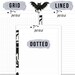 Halloween Themed Notes Page Printable Planner Inserts Notepad Lined ...