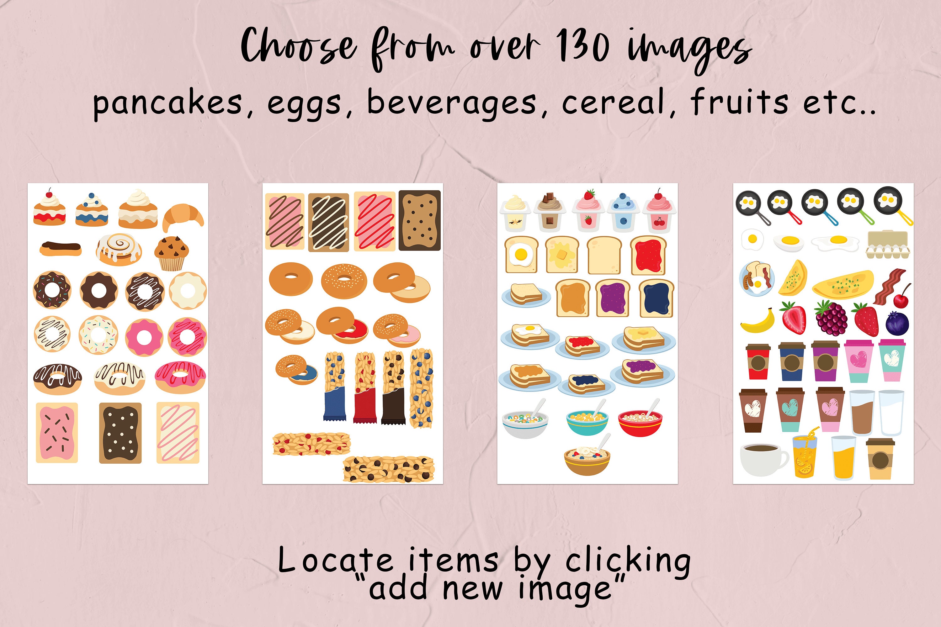 Editable Breakfast Bar Sign Breakfast Bar Template Wedding Party Shower ...