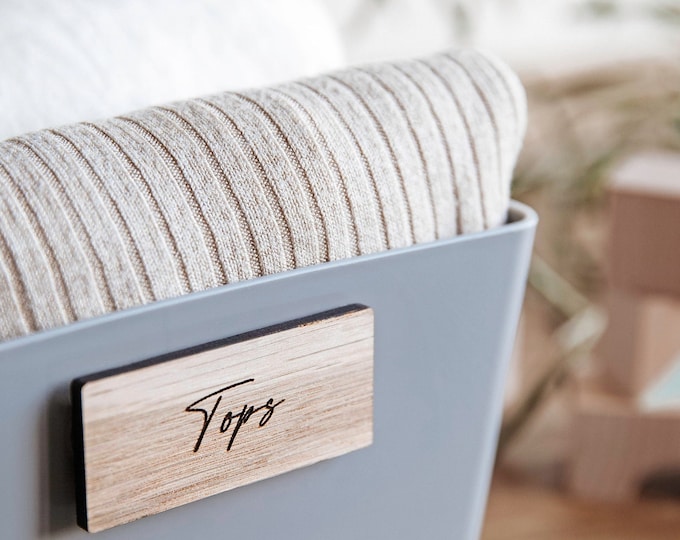 Organization Tags for Baskets, Organization Labels, Basket Tags, Pantry ...