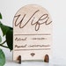 Wifi Password Custom Wifi Sign Wooden Internet Plaque - Etsy