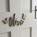 Girls Bedroom Door, Name Sign, Butterfly Decor, Bedroom Accessories ...
