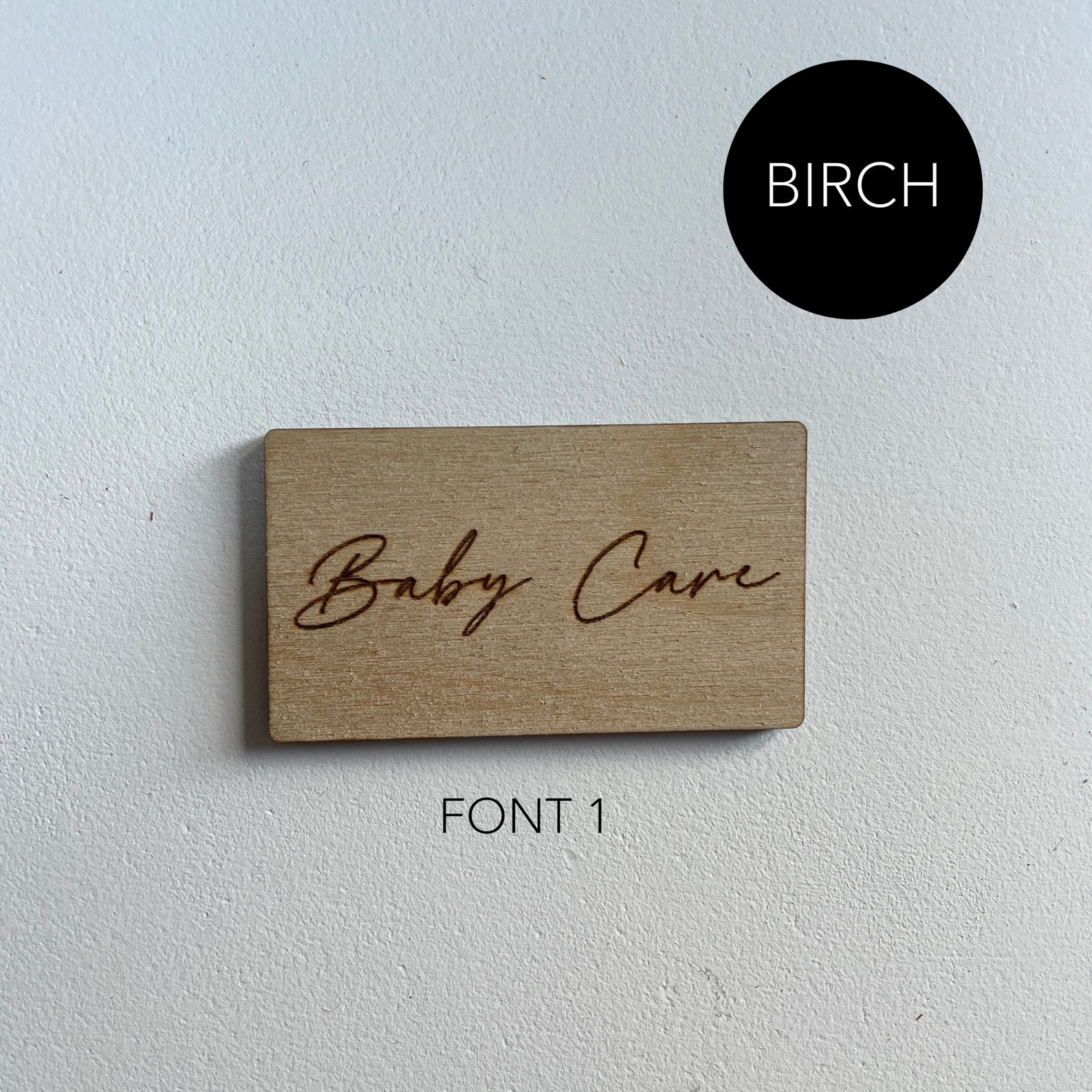 Oak Storage Tags, Wooden Name Tag, Trofast Labels, Personalised Storage ...
