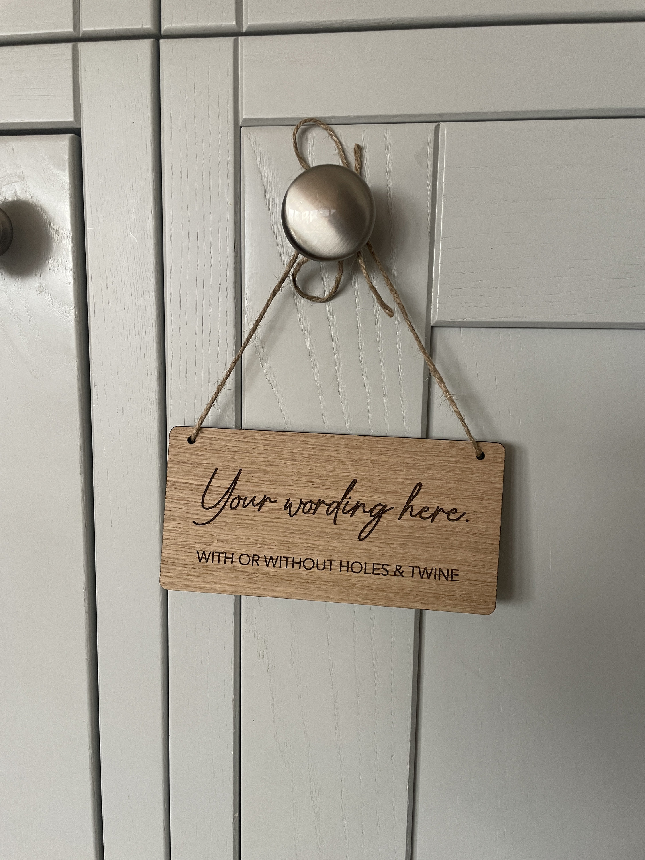 Personalised Hanging Sign, Sign Wooden, Custom Wood Sign, Wooden Plaque ...