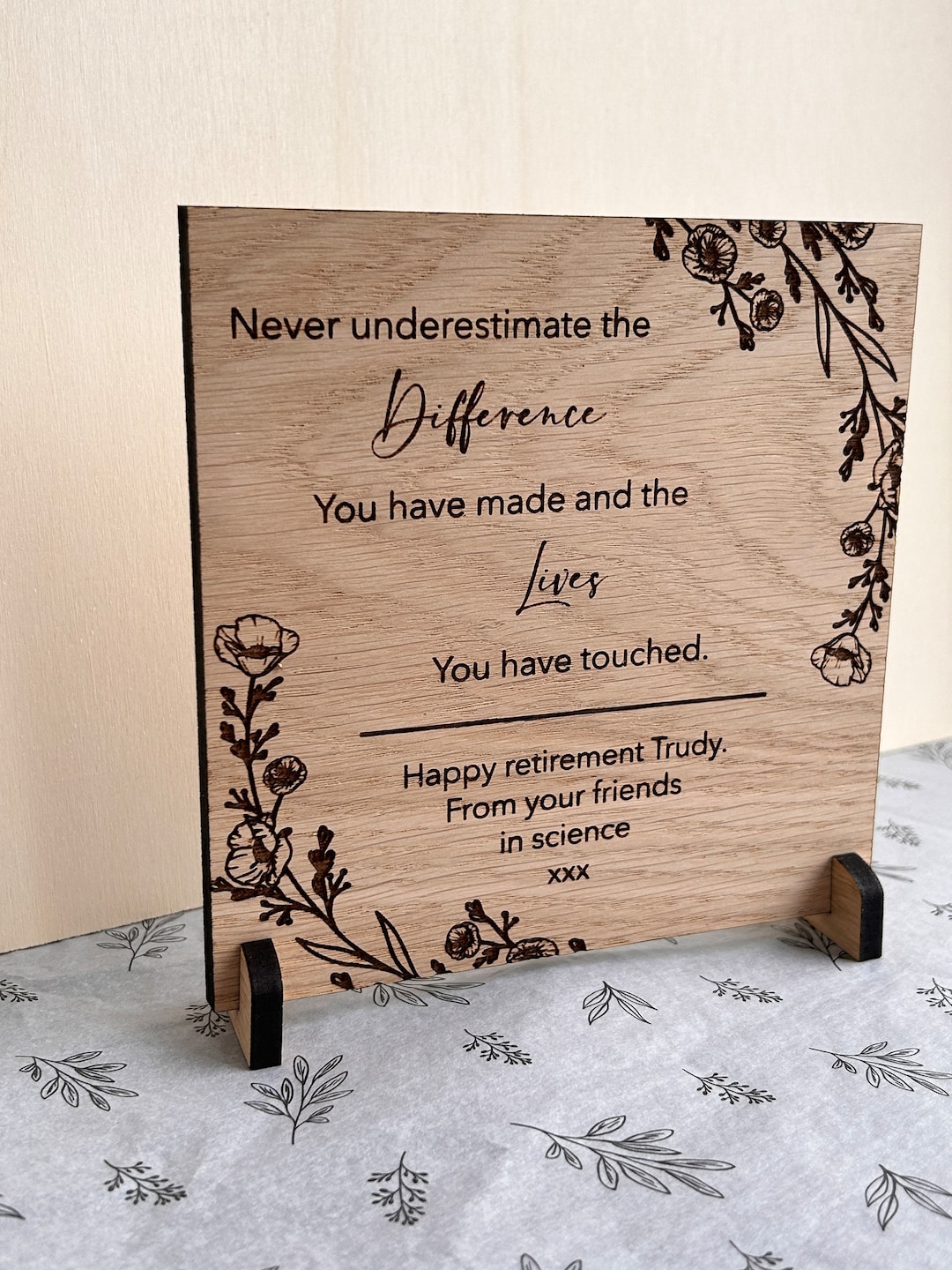 Teacher Retirement Gifts for Women, Teacher Retirement Plaque, Gift for ...