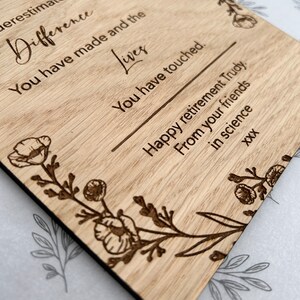 Teacher Retirement Gifts for Women, Teacher Retirement Plaque, Gift for ...