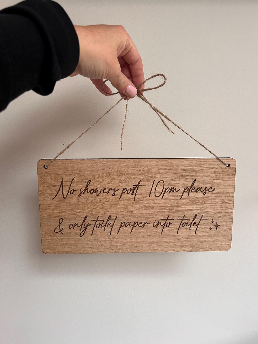 Personalised Hanging Sign, Sign Wooden, Custom Wood Sign, Wooden Plaque ...