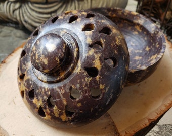 Soapstone Incense Burner - Etsy