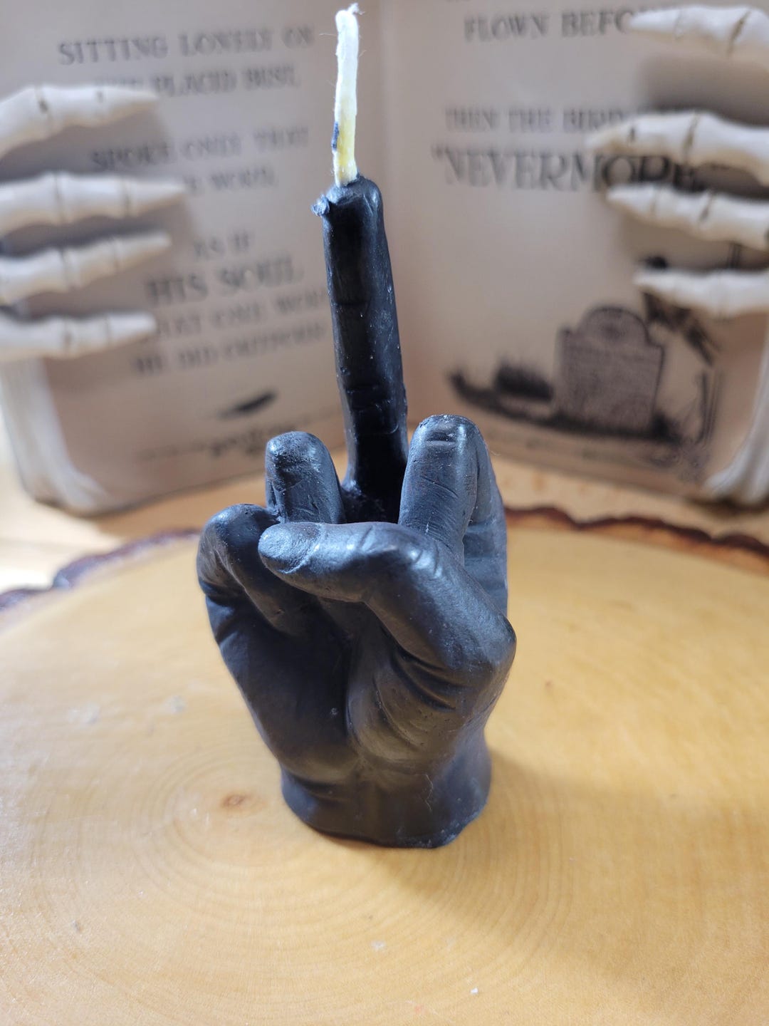 Middle Finger Candle, Finger Candle, - Etsy