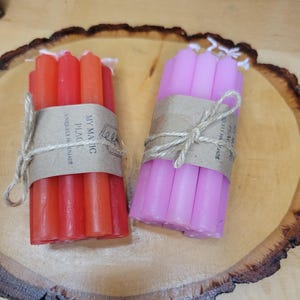 Mini Color Chime Candles - Set of 10 Spell Candles - Etsy