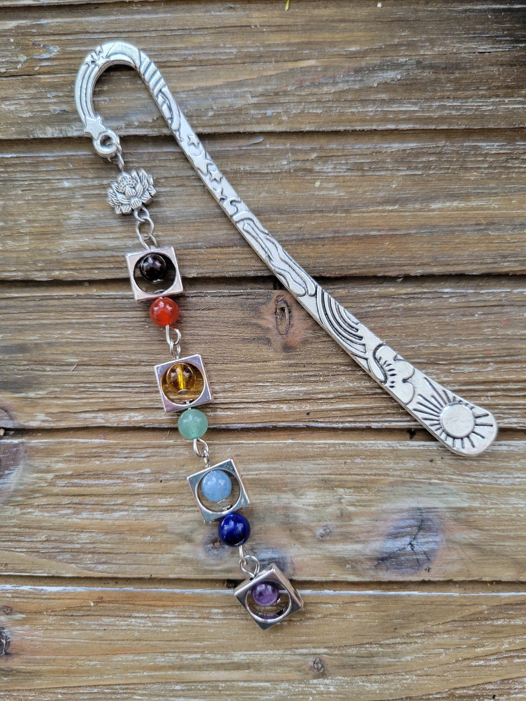 Crystal With Metal Bookmark, Gemstones Bookmark ,elegant Book ...