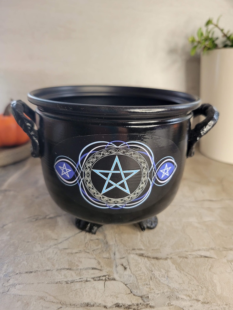 Handmade Decoration Cauldron for Witch Altar Decor Triple - Etsy