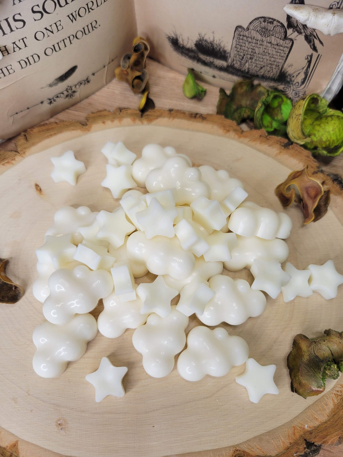 Celestial Soy Wax Melts: Stars & Clouds, Hand Poured - Etsy
