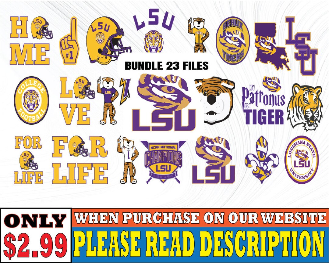 Lsu-tigers Football Team Svg Lsu-tigers Svg N C A A Teams - Etsy