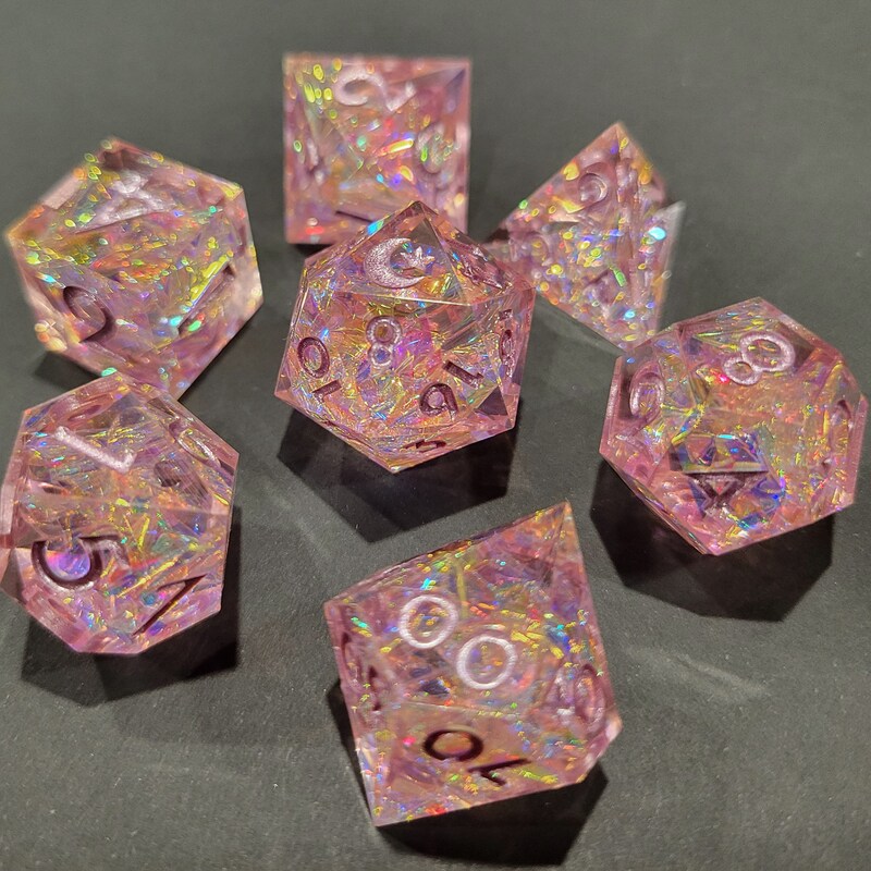 Pink Dice - Etsy