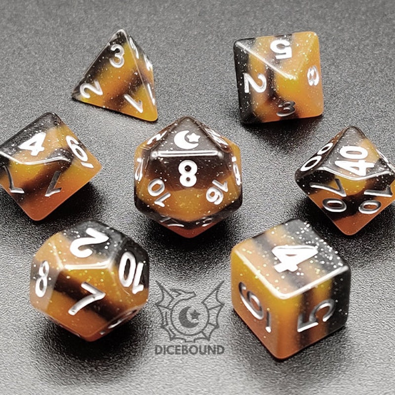 Black Dice Set - Etsy