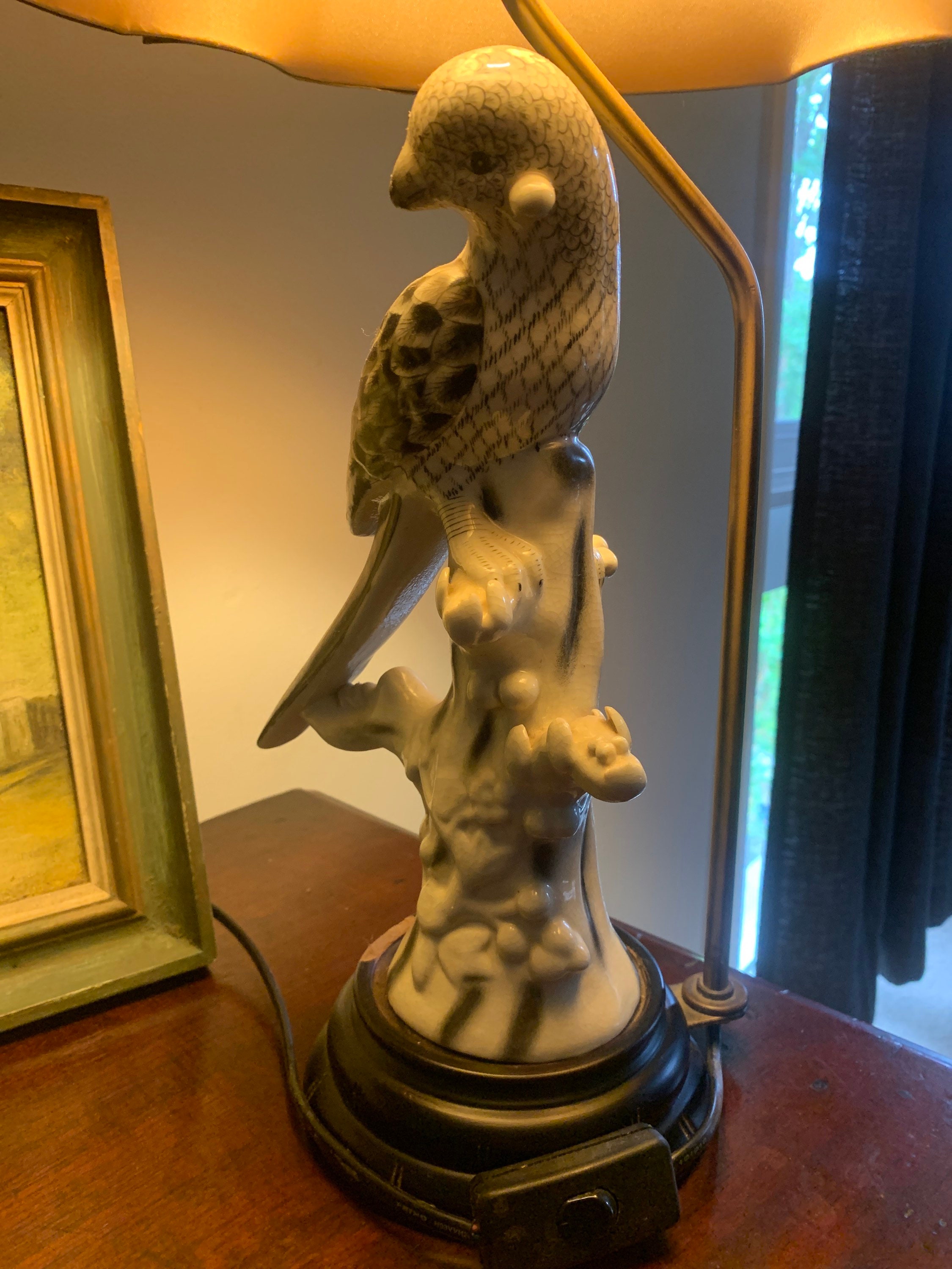 Vintage Parrot Lamp - Etsy