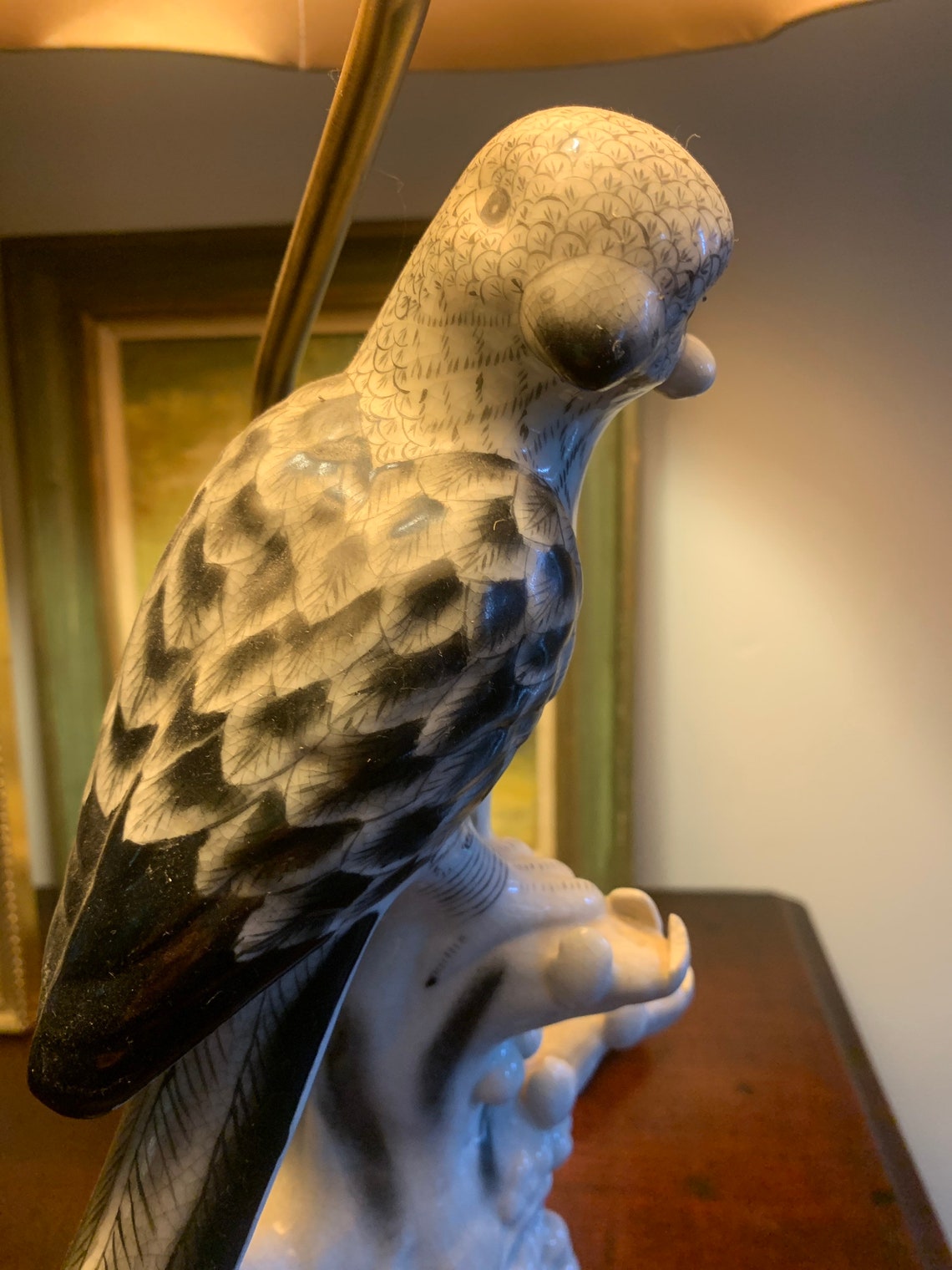Vintage Parrot Lamp - Etsy