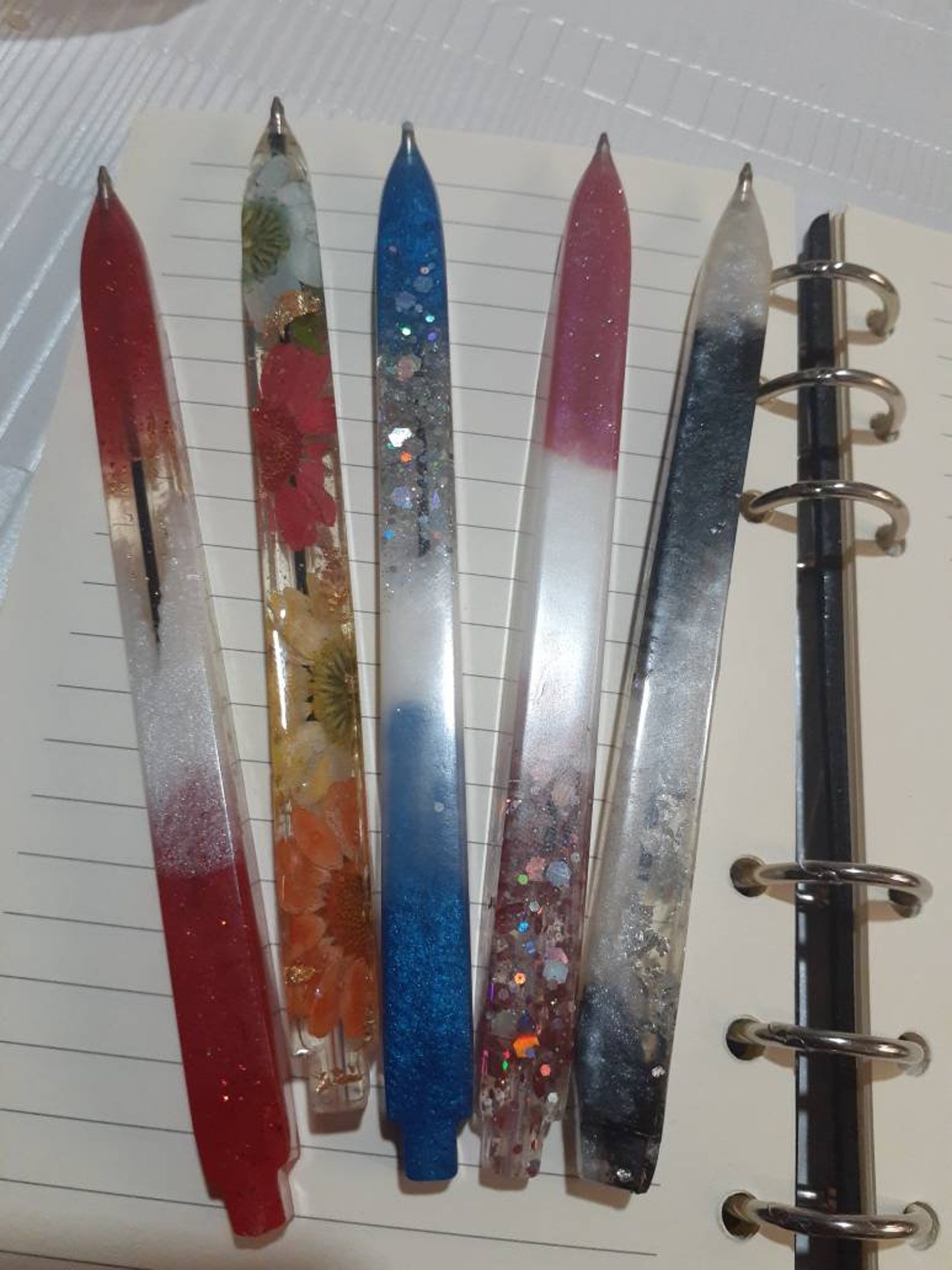 Glam Resin Pens. Epoxy Handmade Pens. Handmade Gift.birthday Gift ...