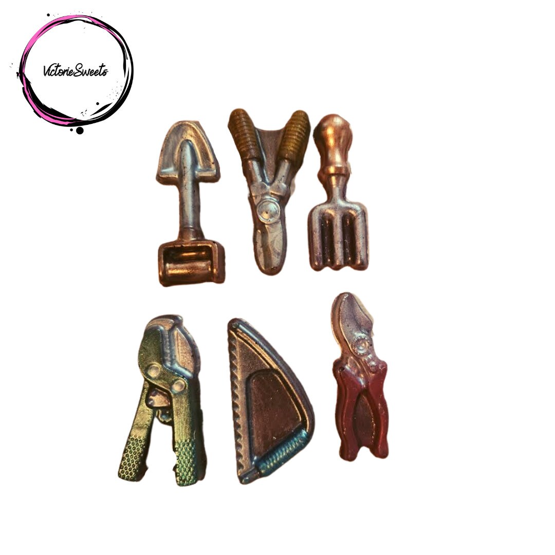 Novelty Chocolate Miniature Garden Tools- Chocolate Gift - Etsy