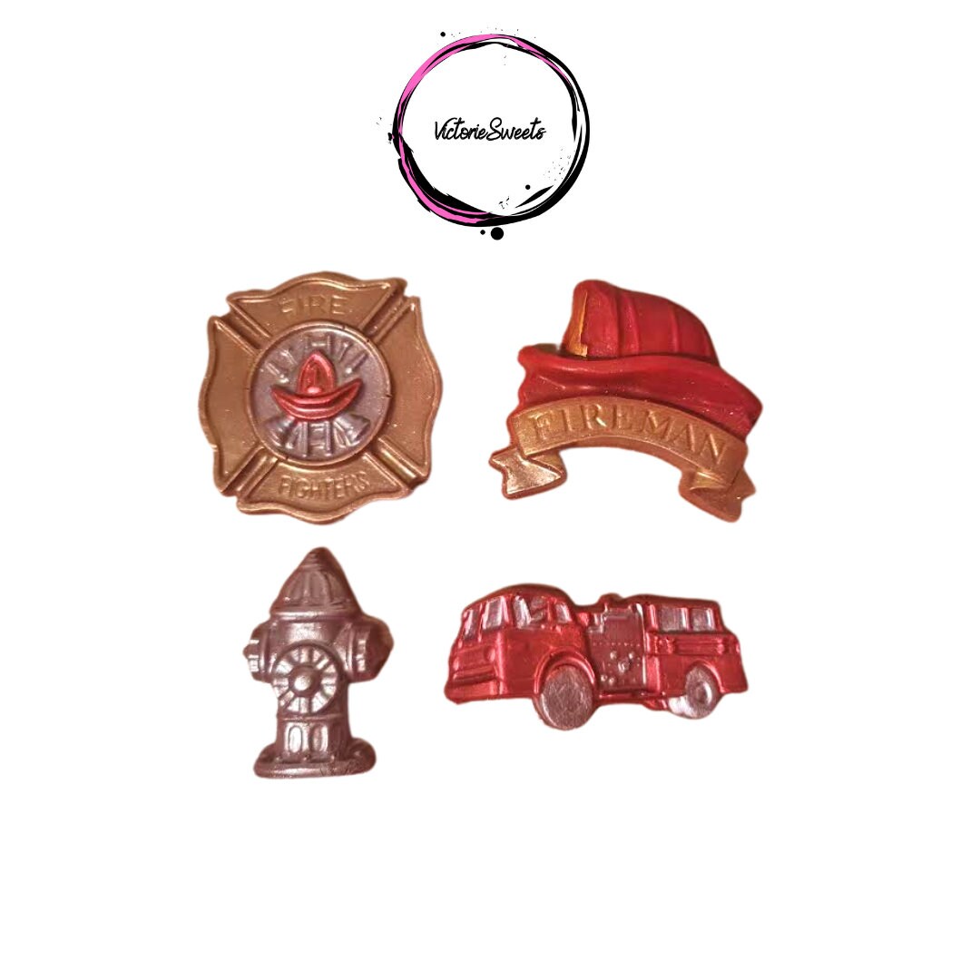 Fireman Novelty Chocolate Gift - Etsy