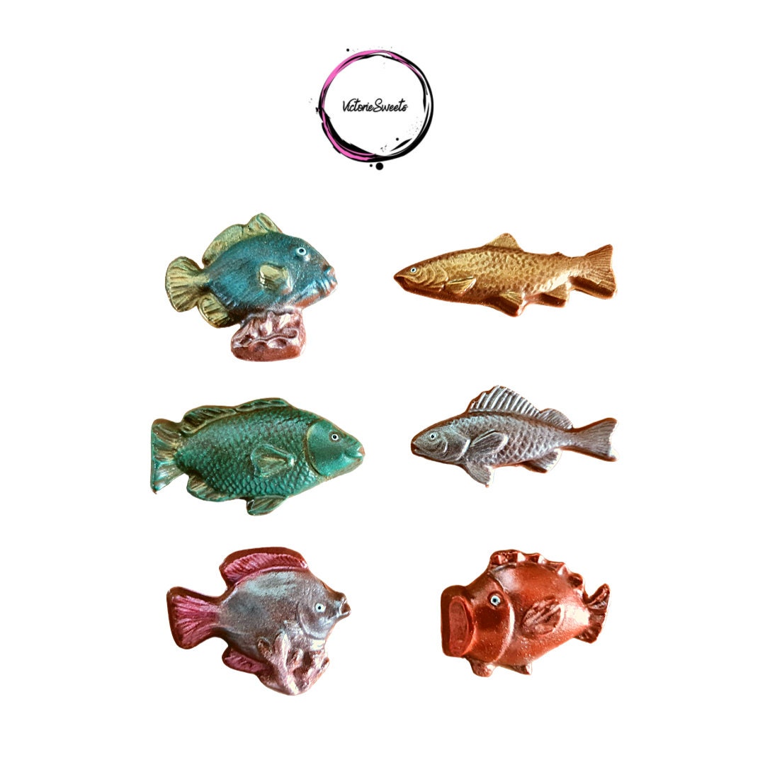 Chocolate Fish- Novelty Chocolate Gift - Etsy UK