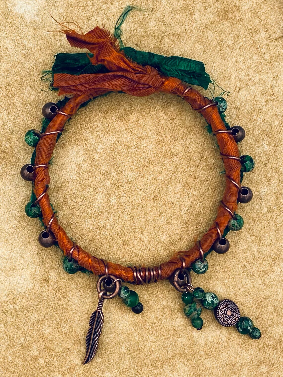 Sari Silk Necklace Boho Necklace Sari Silk Bracelet Bangle - Etsy UK