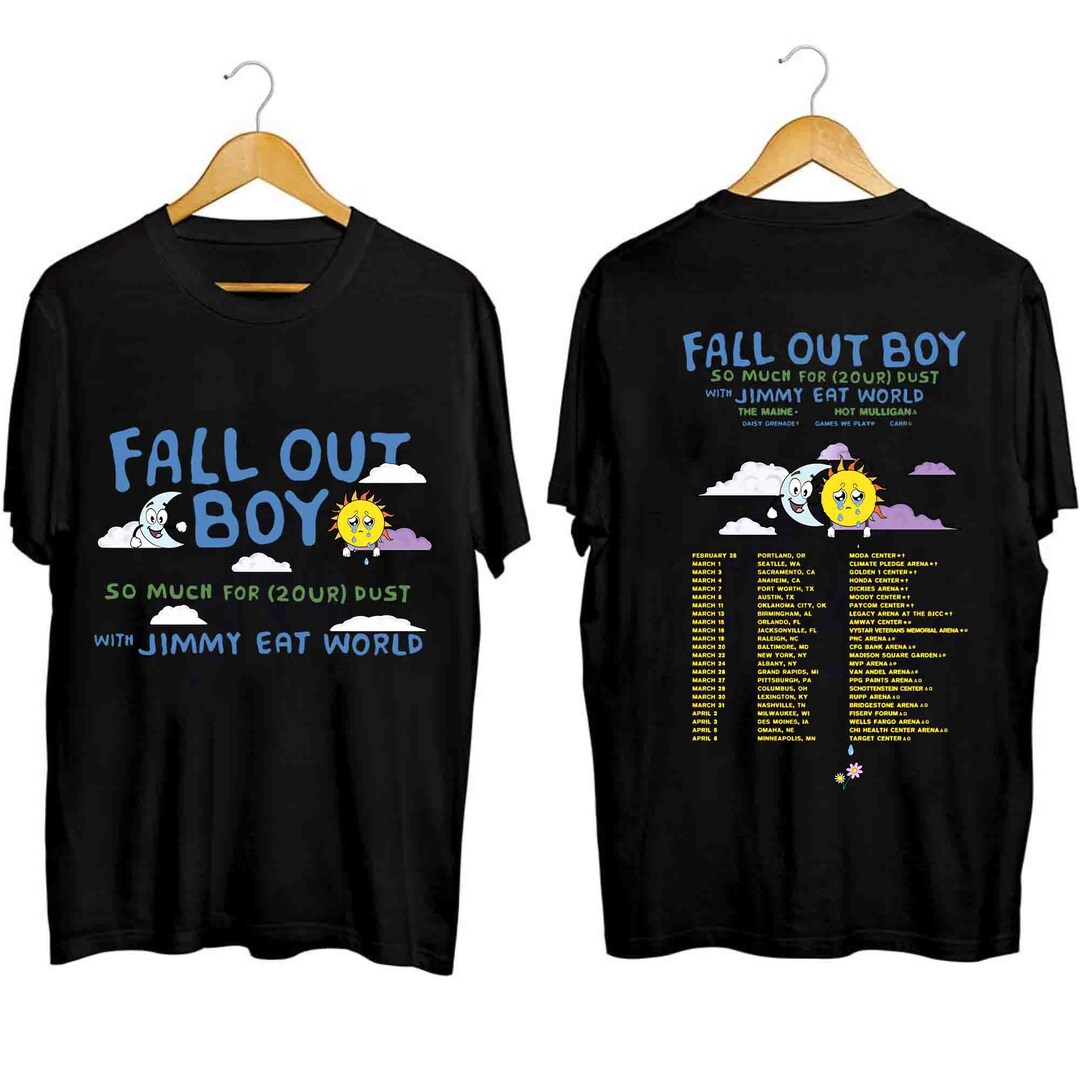 Fall Out Boy Shirt Fall Out Boy Band Fan Shirt so Much for - Etsy